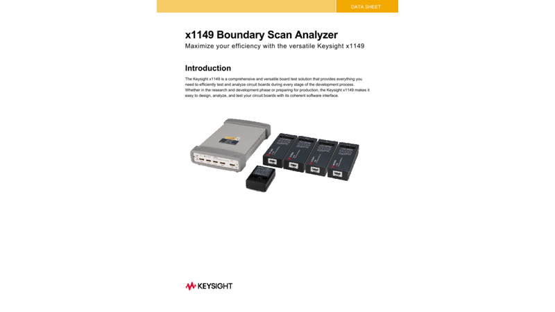 x1149 Boundary Scan Analyzer | Keysight